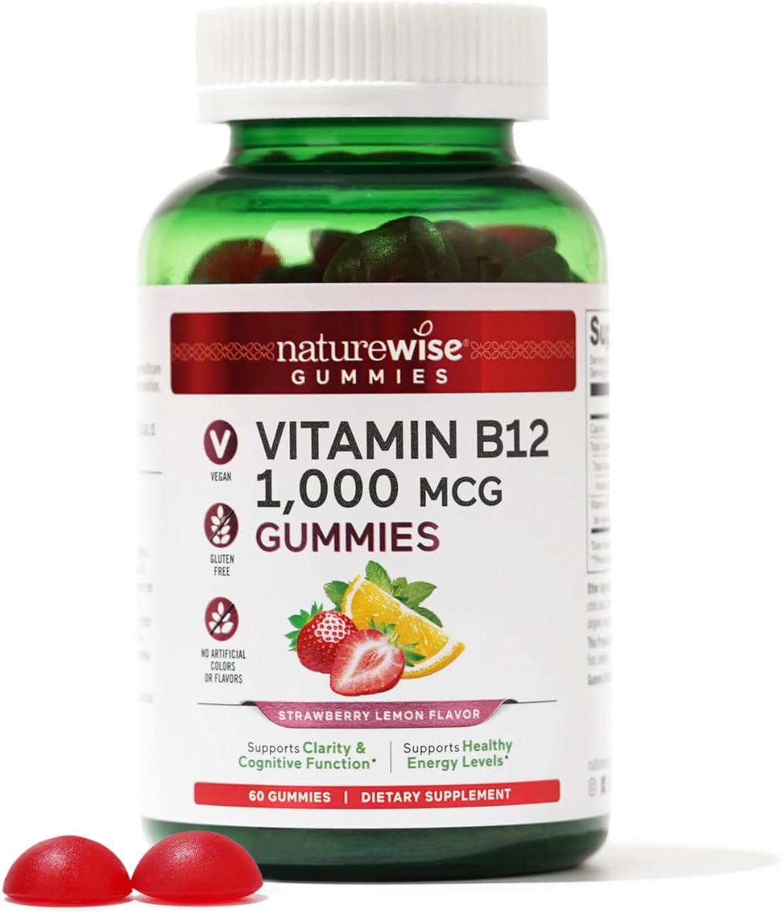 Amazon.com: Vitafusion B-12 1000mcg Gummy 140 Count (Pack of 2 ...