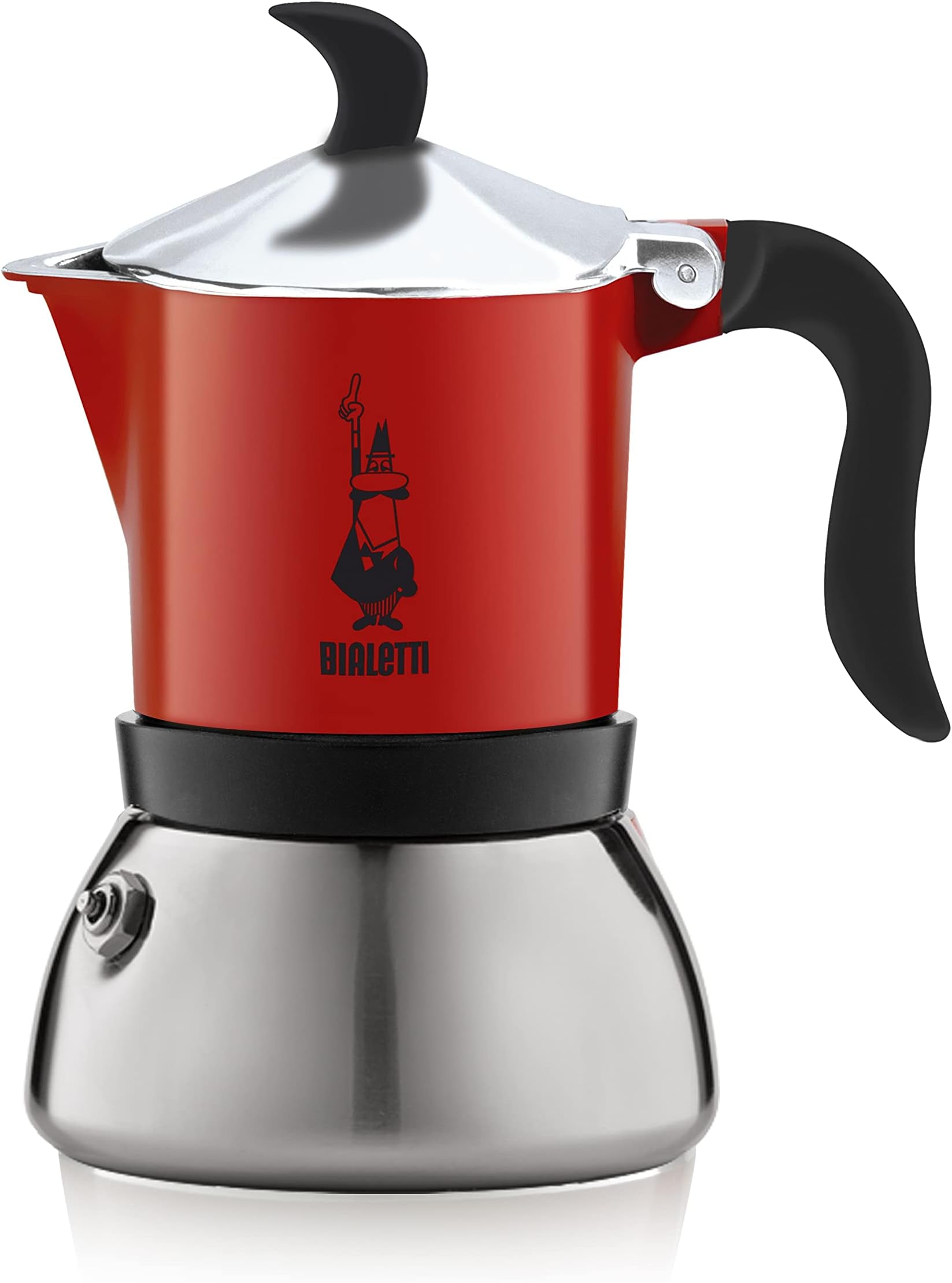 Amazon.com: Bialetti Fiammetta Moka Pot – 4 Cup Espresso Maker – Grey ...