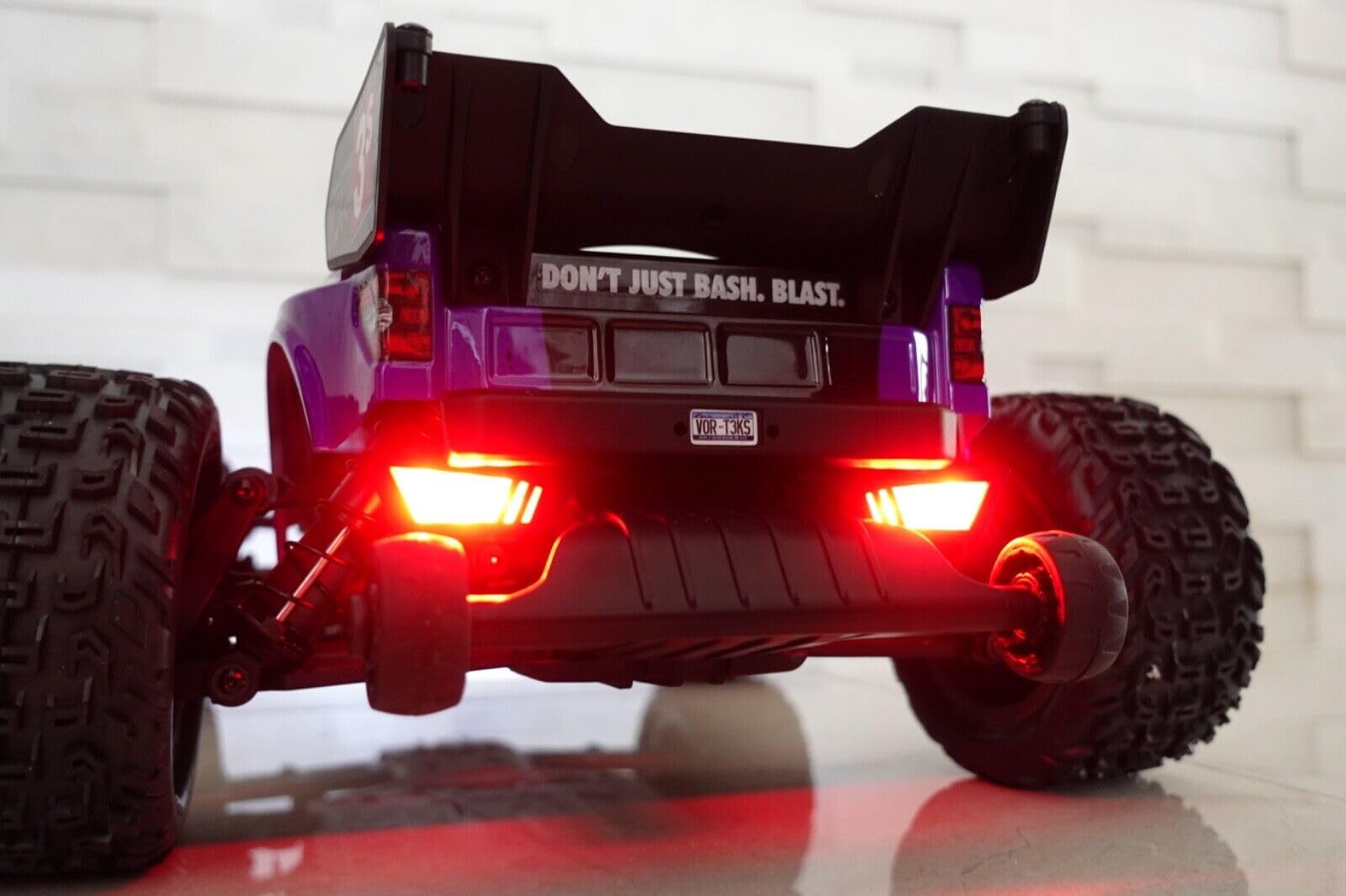 Amazon.com: Taillights for Arrma Vorteks 3s blx Plug & Play Easy To Mount Light Kit : Toys & Games