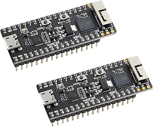 Wishiot 2Pcs ESP32-PICO-KIT V4.1 Development Board Esp32 WiFi+Blu Microcontroller Onboard Esp32 ...