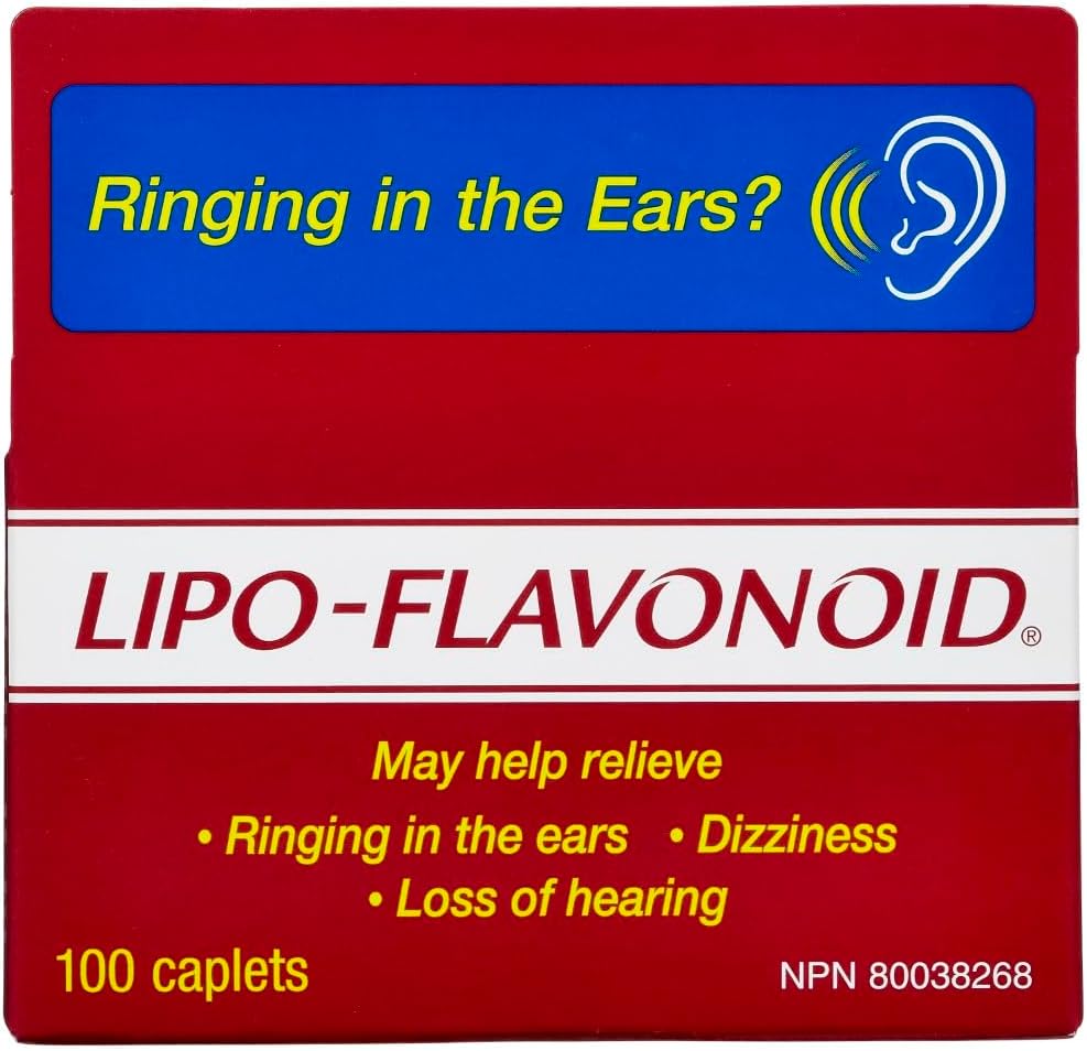 Lipo-Flavonoid Plus Ear Health Supplement, ENT Doctor Recommended ...