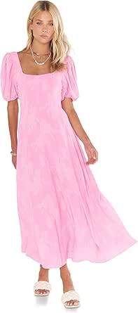 Show Me Your Mumu Women's Cathy Mini Dress, Pink Clip Floral at Amazon ...