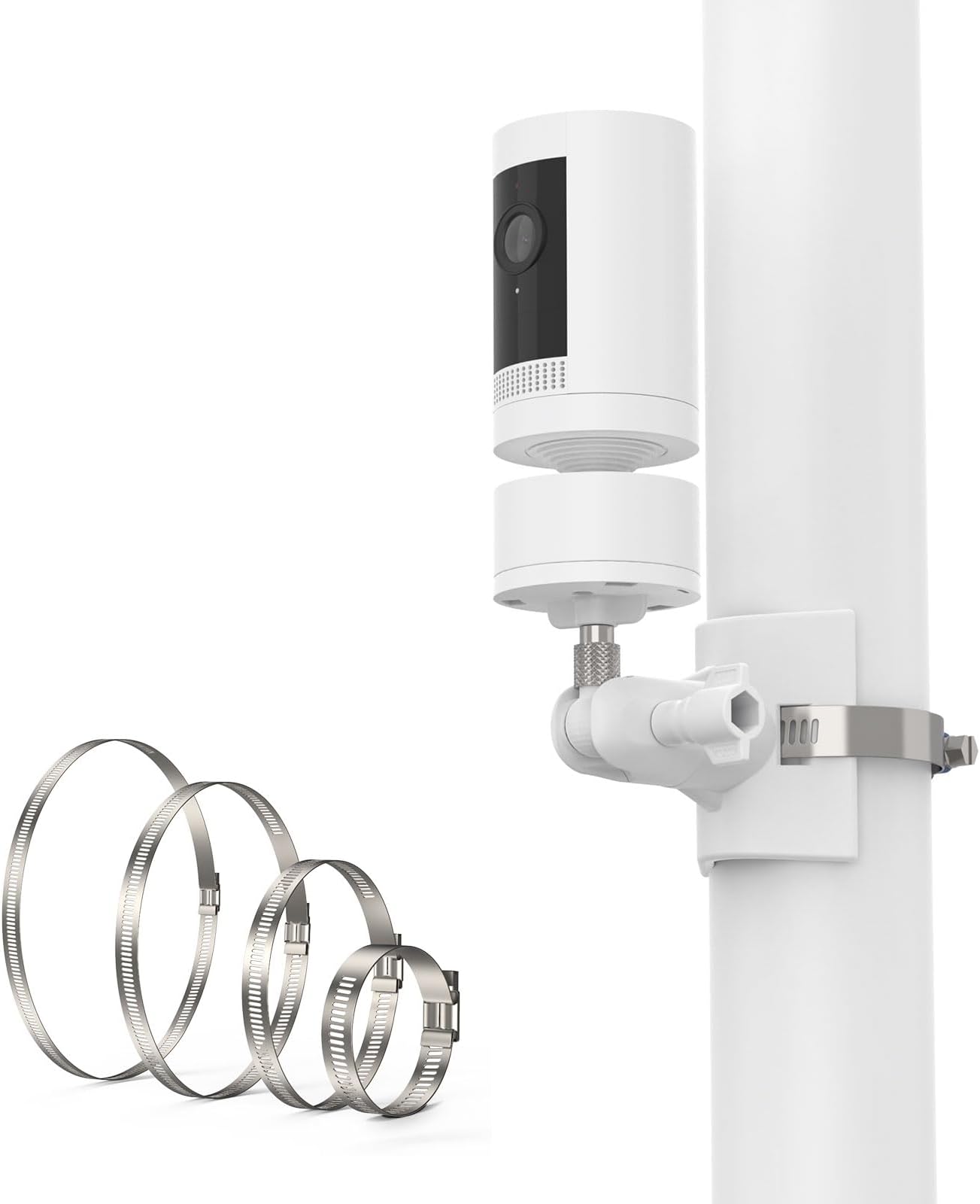 Amazon.com : TIUIHU Camera Mount Pipe Mounting Bracket for Stick Up Cam ...