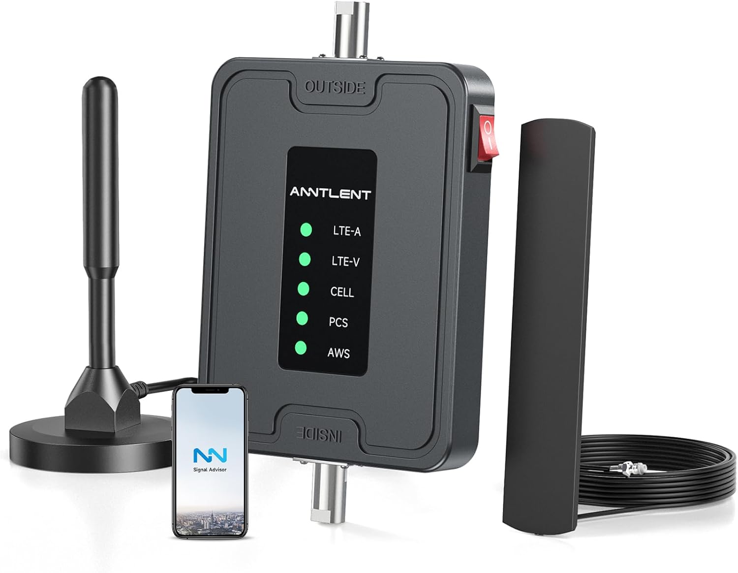 Vehicle Cell Phone Signal Booster for Car, Truck, RV and SUVs | with ...