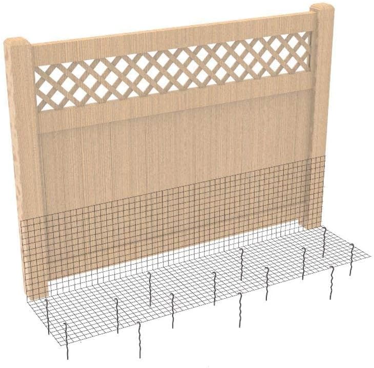 Amazon.com : Dig Proofer Kit for Preventing Digging Under Fence : Patio ...