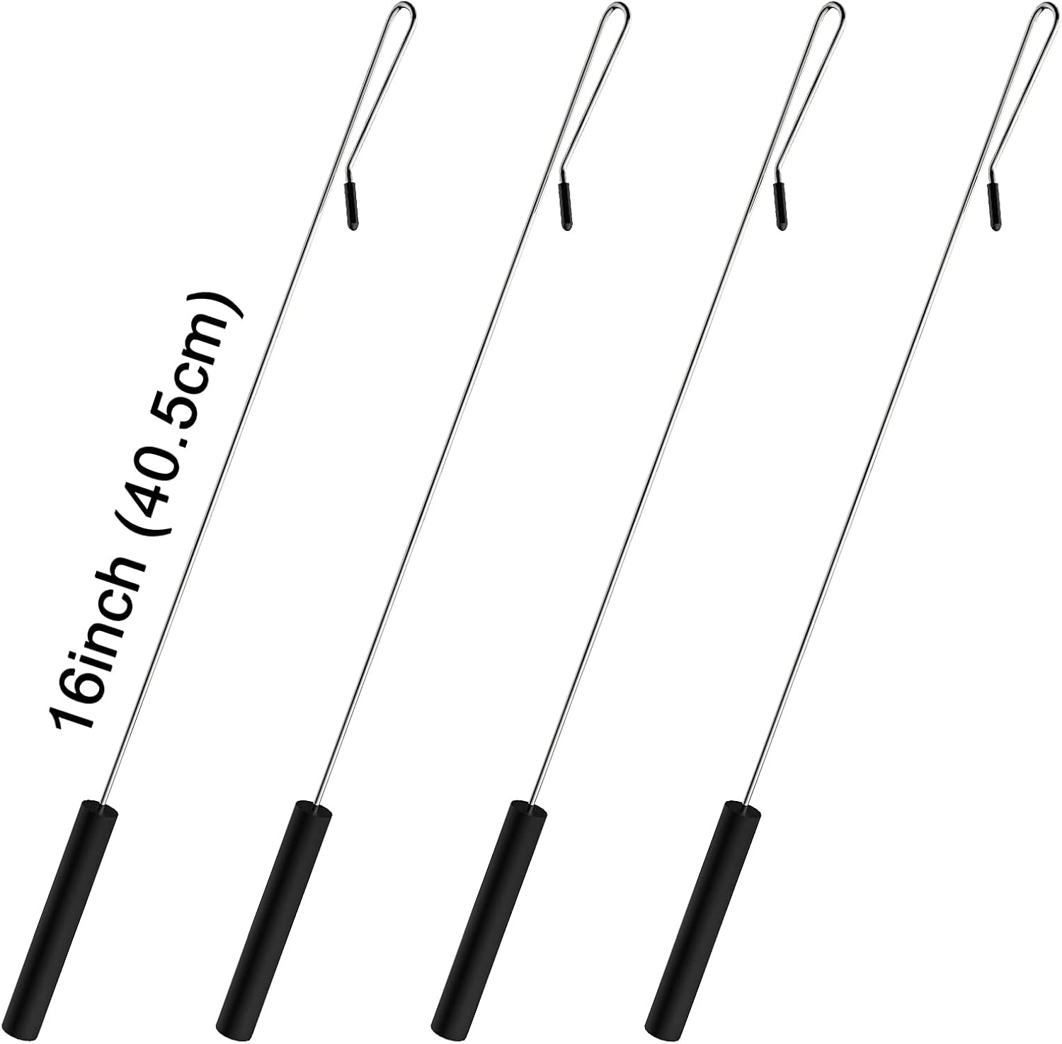 Amazon.com: Jakeei 4 Pack 16 inch Puppet Handles Arm Control Rod Metal ...