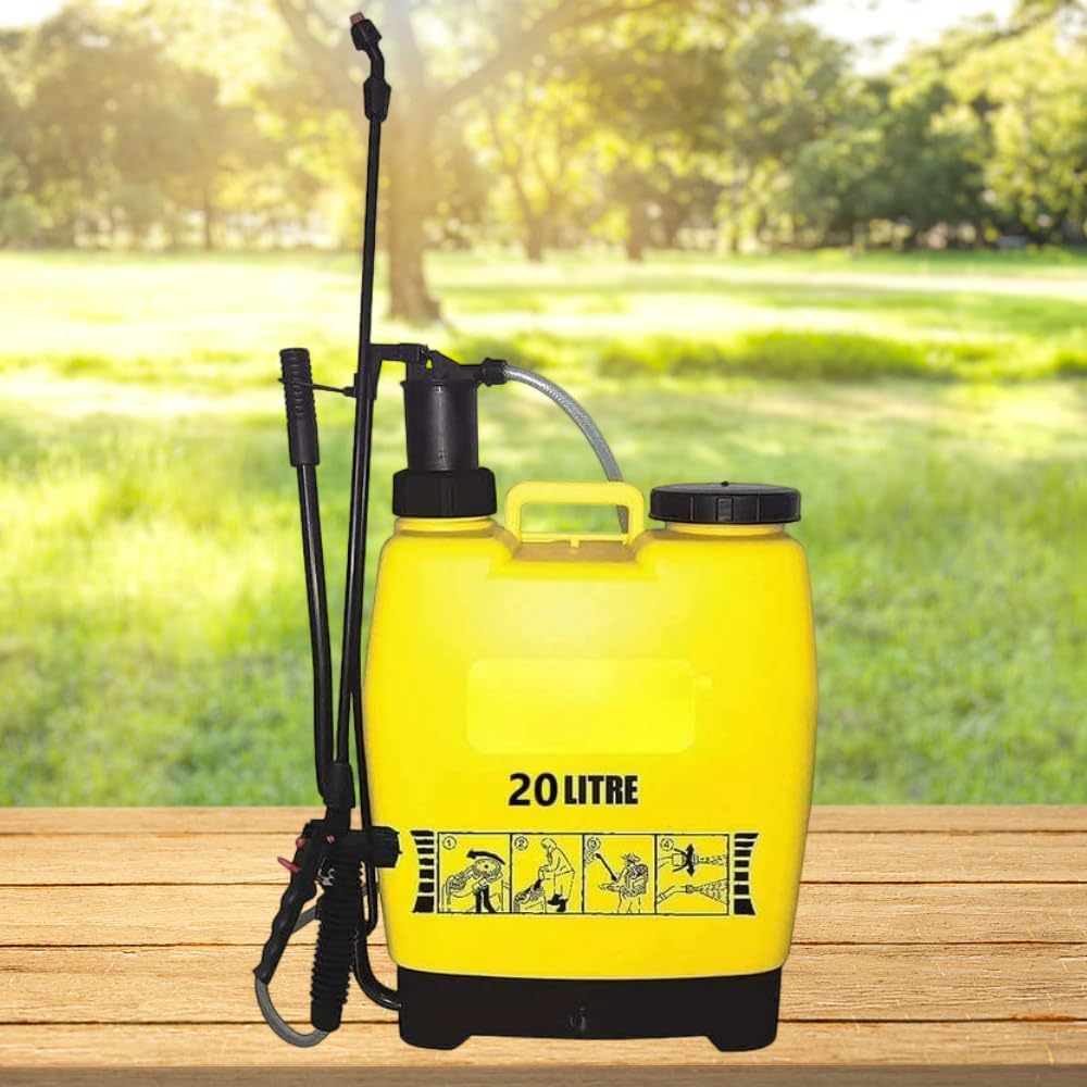 Meown 20L Garden Pressure Sprayer – Large Capacity, Adjustable Nozzle ...