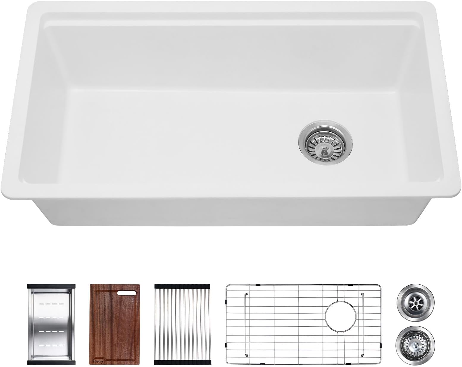 BLANCO, Metallic Gray 440148 PRECIS SILGRANIT Super Single Undermount ...