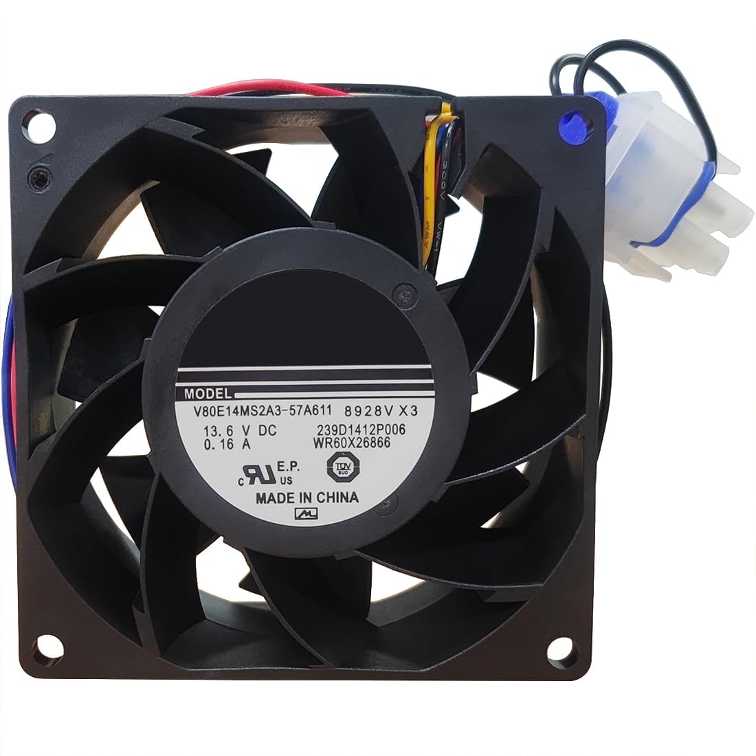 Amazon.com: Upgraded WR60X26866 Refrigerator Evaporator Fan Motor - OEM ...