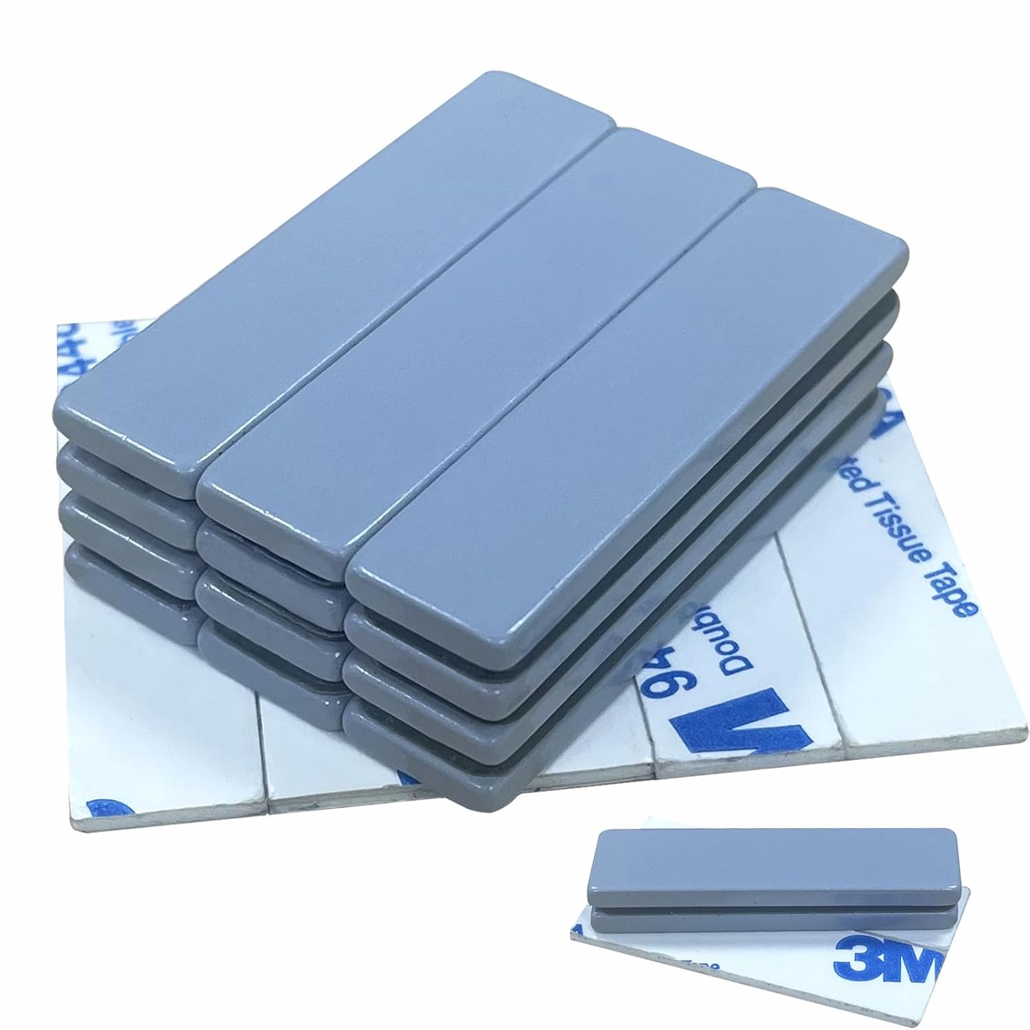 CZMAG MAGNETS Strong Neodymium bar Magnets with 3M Double-Sided ...