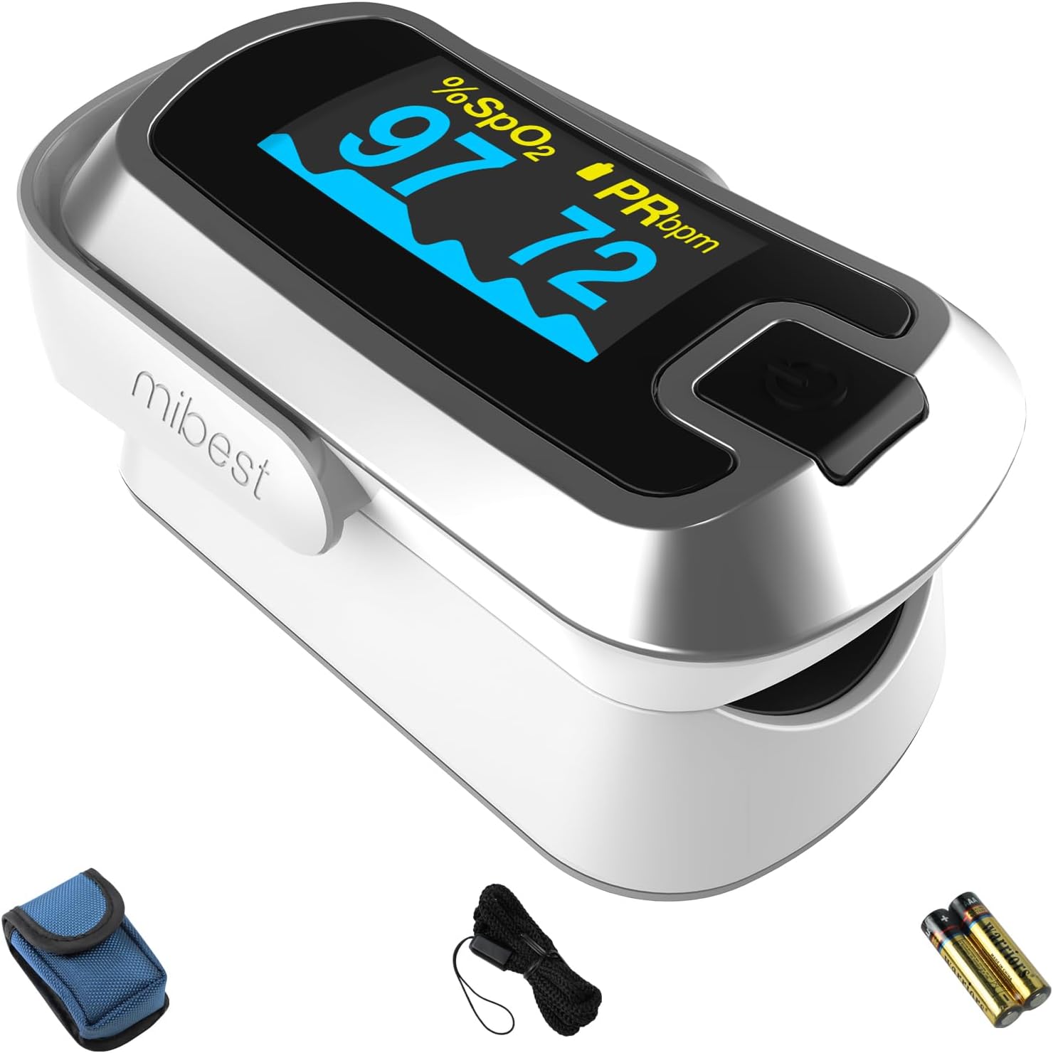 Amazon.com: Zacurate Pro Series 500DL Fingertip Pulse Oximeter Blood ...