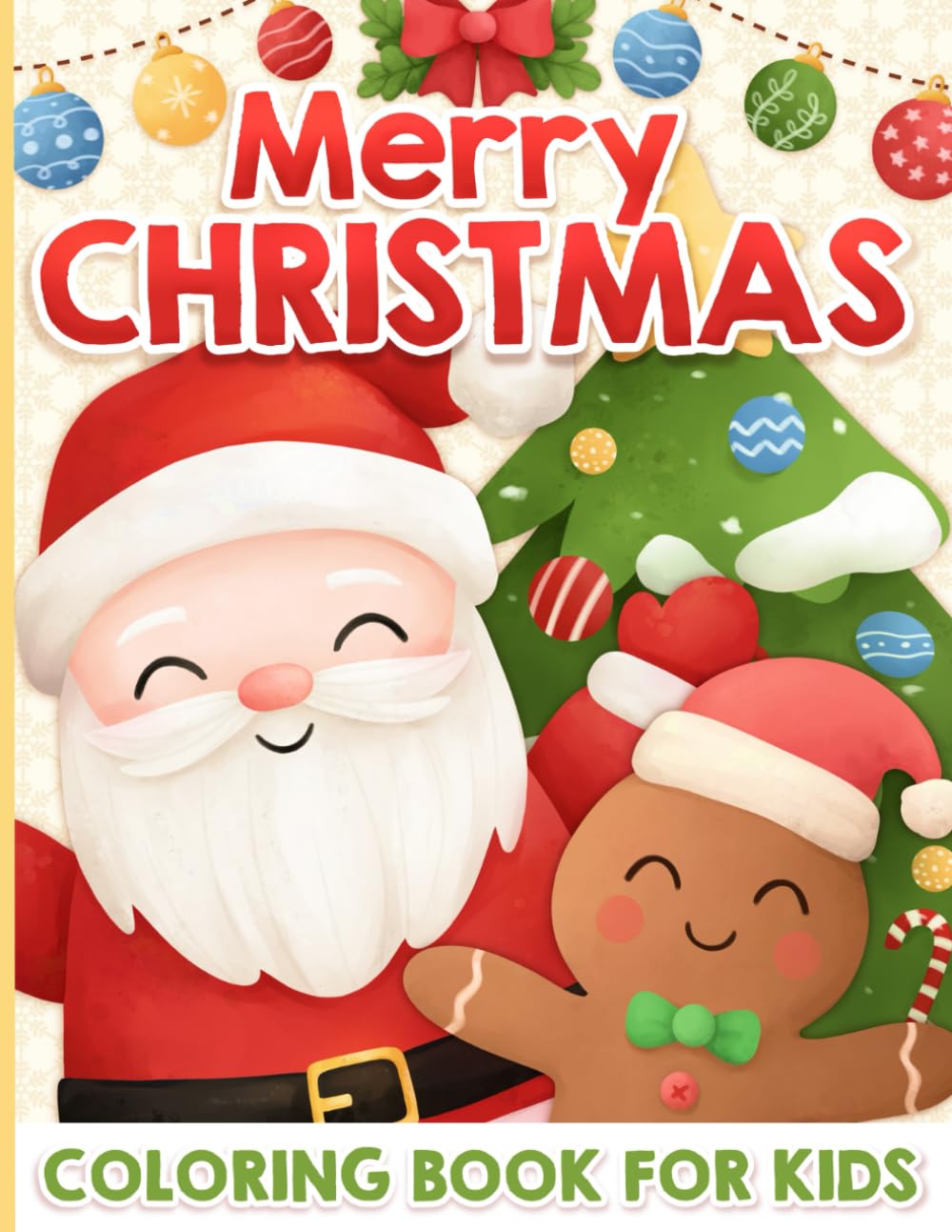 Christmas Coloring Book for Kids: Super Cute Festive Designs for Boys ...