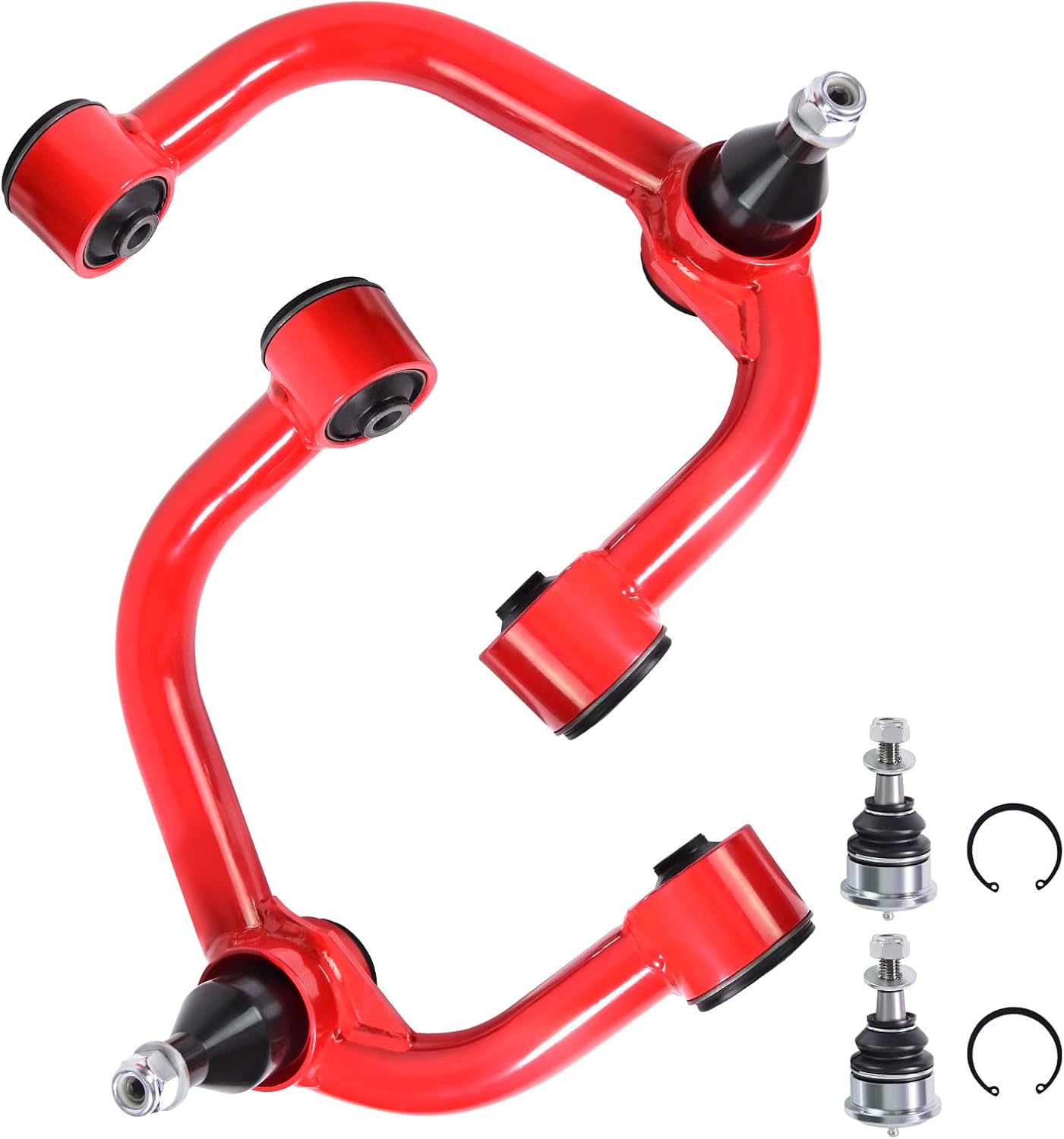 Amazon.com: GPMMWPG 2-4" Lift Front Upper Control Arms W/Ball Joints ...