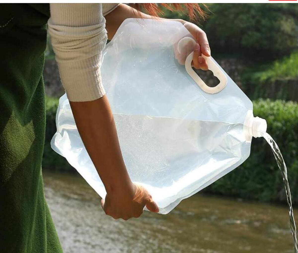 Portable Water Carrier For Camping 3-Pack Collapsible Water Containers ...