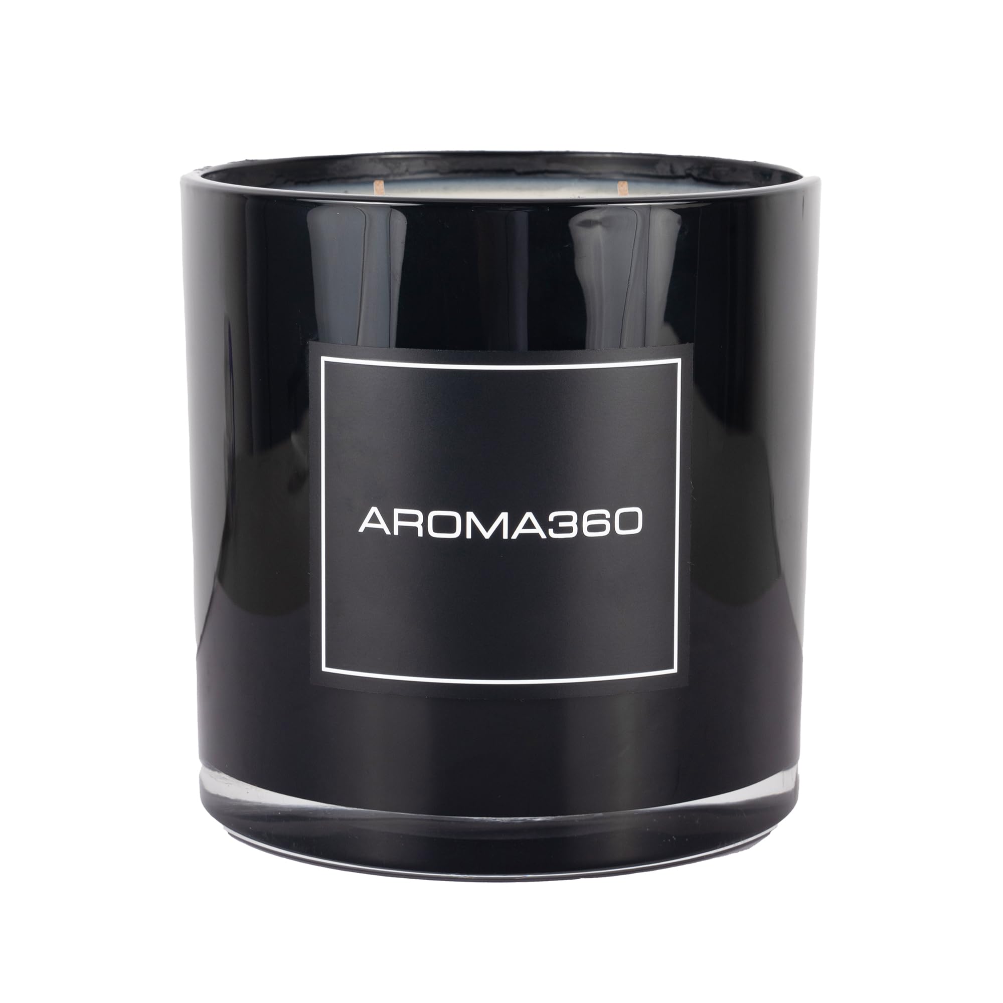 Amazon.com: Aroma360 4-Wick Candle - 300-Hour Burn Time - Aromatherapy ...