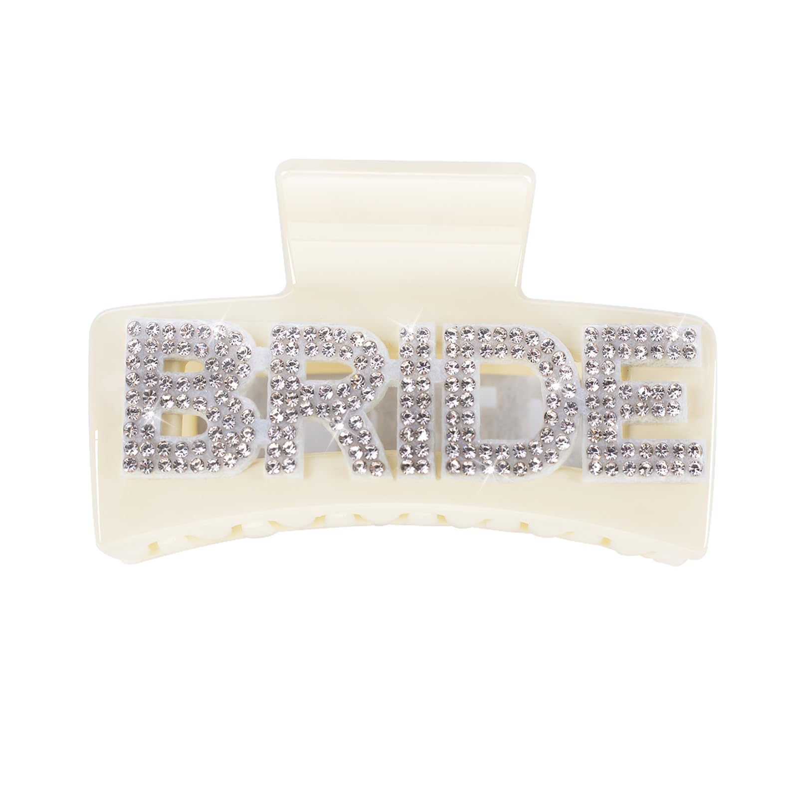 Amazon.com : Bride Claw Clip Bachelorette - Bride Accessories For ...
