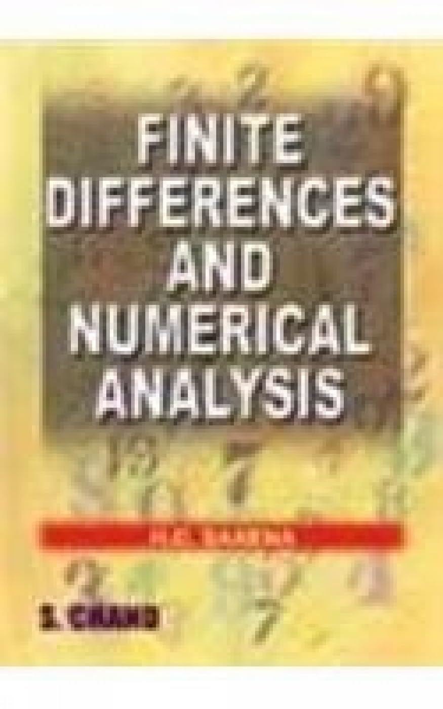 Finite Difference And Numerical Analysis