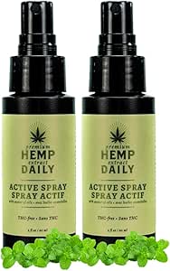 Hemp Daily Active Spray | Hemp Spray with Essential Oils | Vegan ...