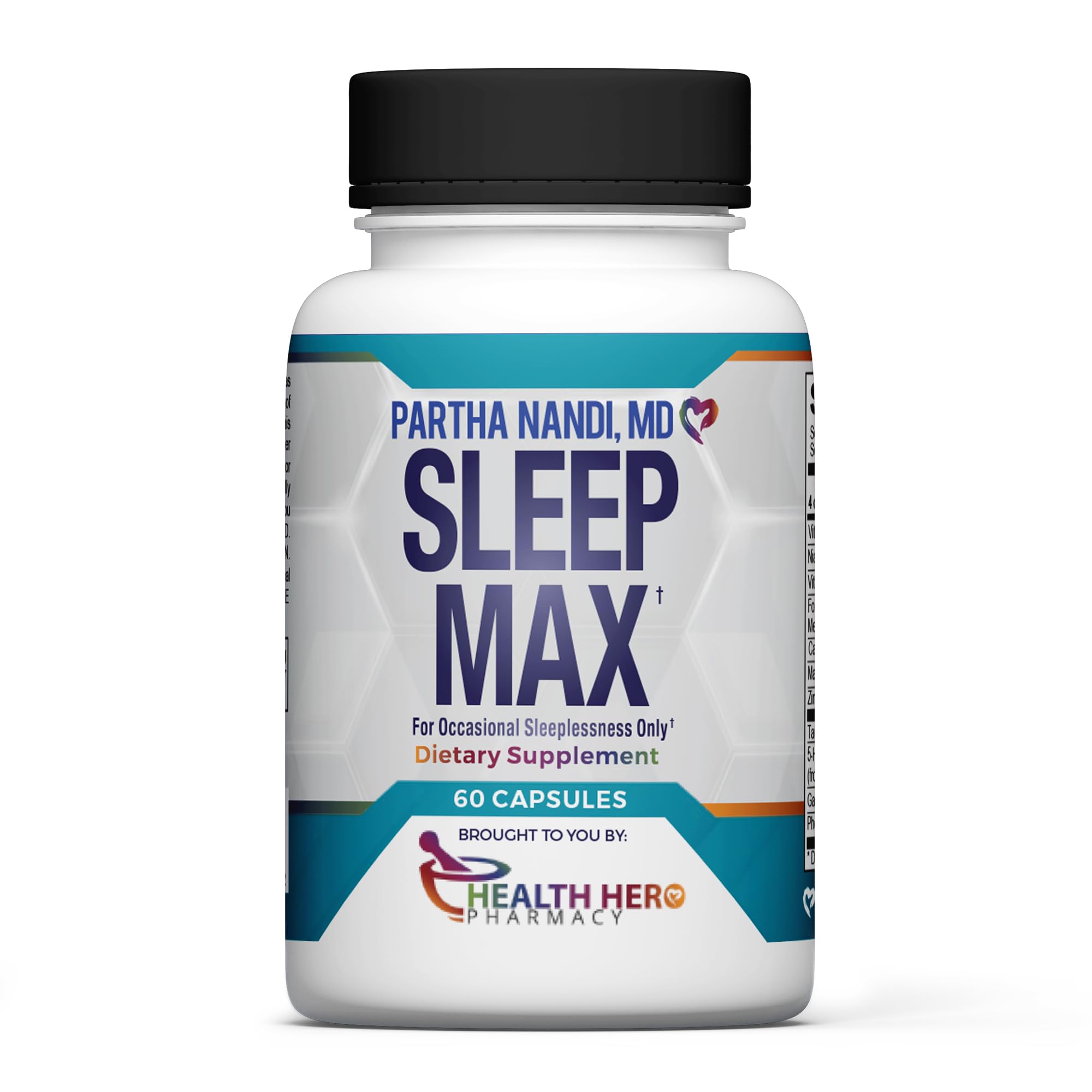 Amazon.com: Dr. Nandi's Sleep Max - Natural Sleep Aid with Magnesium, 5 ...