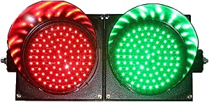 Amazon.com: 200mm(8 inch) Traffic Light, Red/Green Stop and Go Light ...