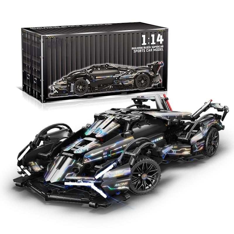 Technik Sports Car Building Kit, 1148 Pieces Supercar Racing Car Model ...