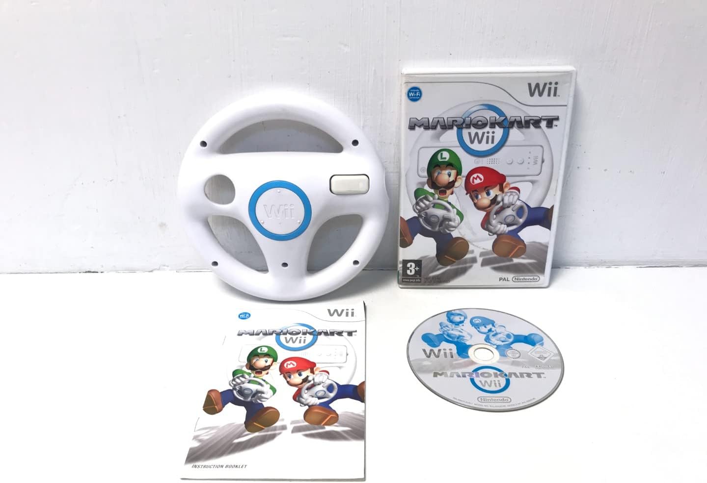 Mario Kart with Wii Wheel (Wii) : Amazon.co.uk: PC & Video Games