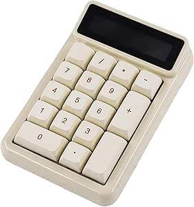 Amazon.com: Computer Numpad Mechanical Numeric Keyboard with Calculator Function 17Keys and ...