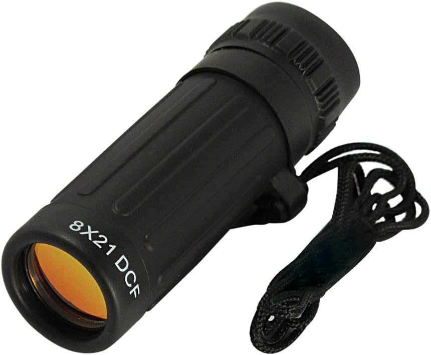 Amazon.com: SE Monocular with Ruby Coated Lens, 8x21mm - BC2819N ...