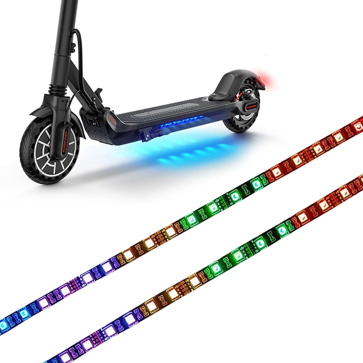 Amazon.com: YHGSEE 2 Strip Electric Scooter LED Strip Light, 19.7 ...