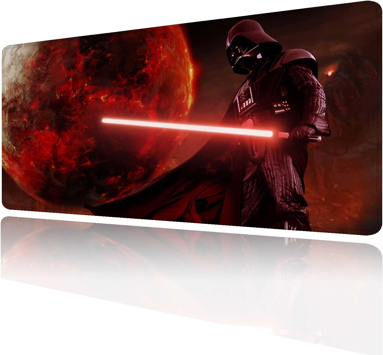 Amazon.com: Large Gaming Mouse Pad Red Custom Mouse Pads,Mousepad with ...