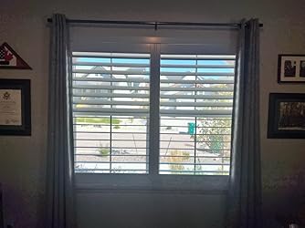 Amazon.com: SHUTTER WORKS Plantation Shutters for Interior Windows | Indoor Shutters ...