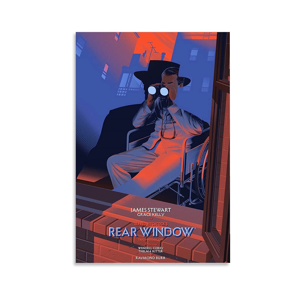 Alfred Hitchcock Movie Posters Rear Window