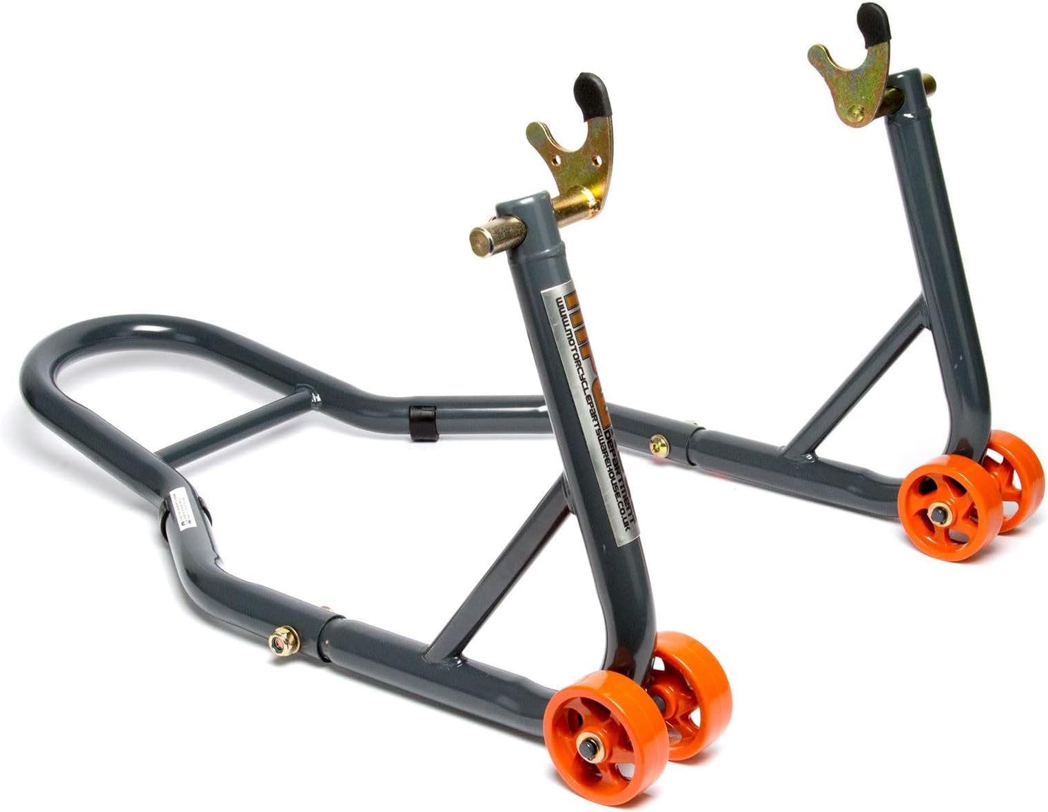 MPW Race Dept Motorcycle Paddock Stand Heavy Duty Headstock with 5 Pins ...