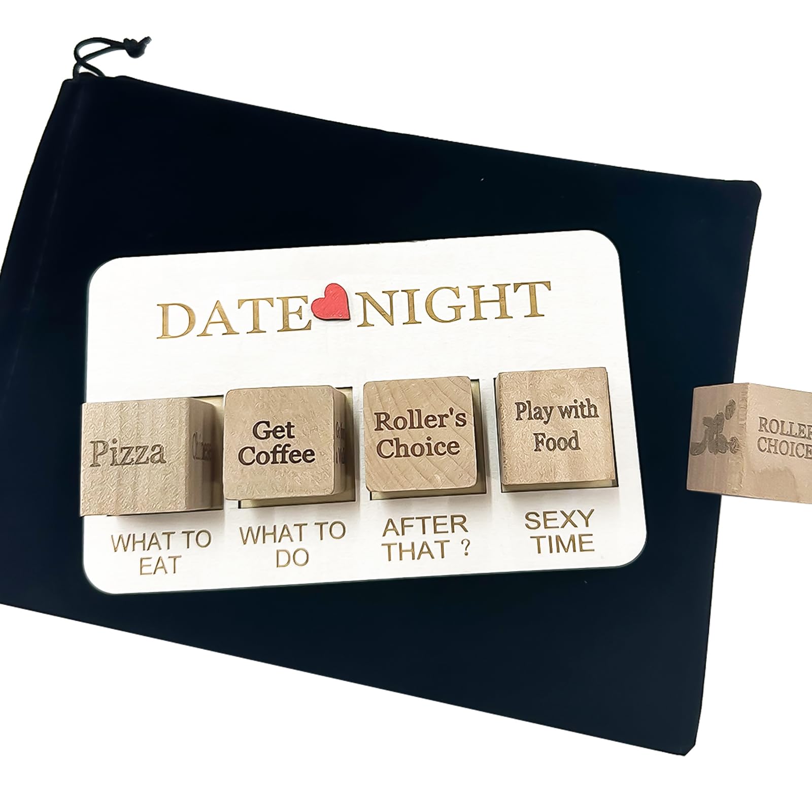 SHCHME Date Night Dice,Wooden Date Night Dice for Couples Date Night ...