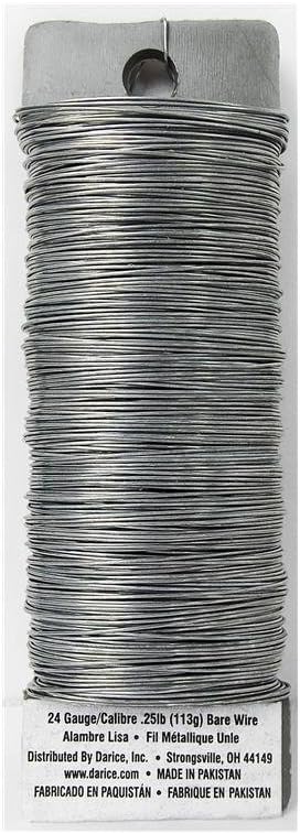 Amazon.com: Darice Paddle Wire 24ga Bare