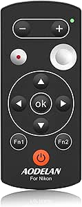 AODELAN Camera Remote Control Shutter Release for Nikon ZFC, Z50, COOLPIX P1000, B600, A1000 ...