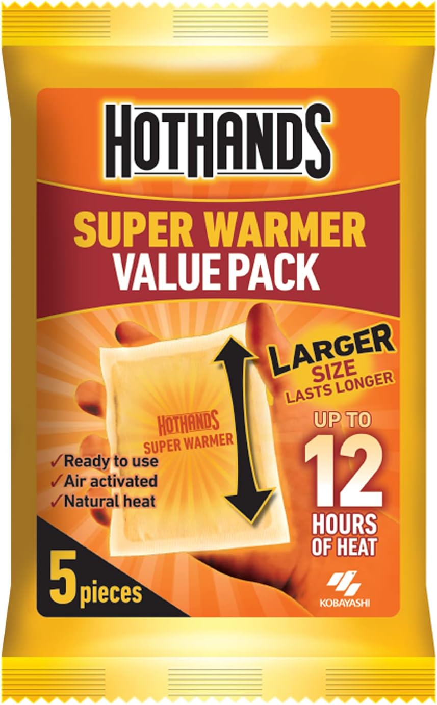 HOTHANDS Hand Warmers Pair Value Pack Air Activated Warmers Up to 10 ...