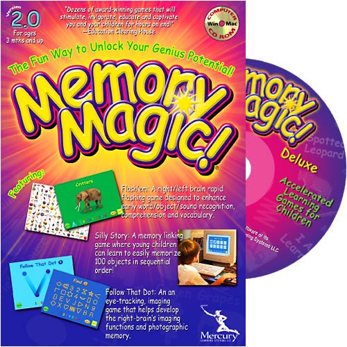 Amazon.com: Memory Magic Deluxe Accelerated Learning Games for Children ...