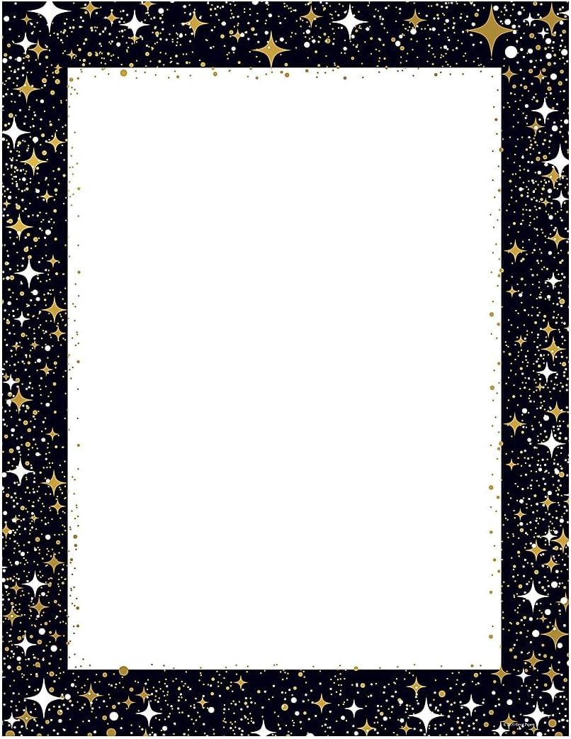Amazon.com: Barker Creek Designer Computer Paper, Gold, 8.5” x 11 ...