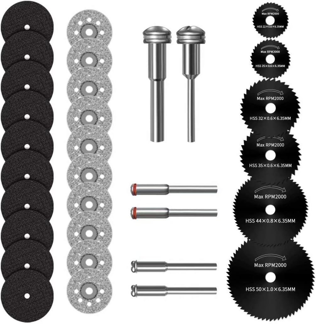 Dremel 546-01 1-1/4-Inch Diameter Rip/Crosscut Blade, Silver - Power ...