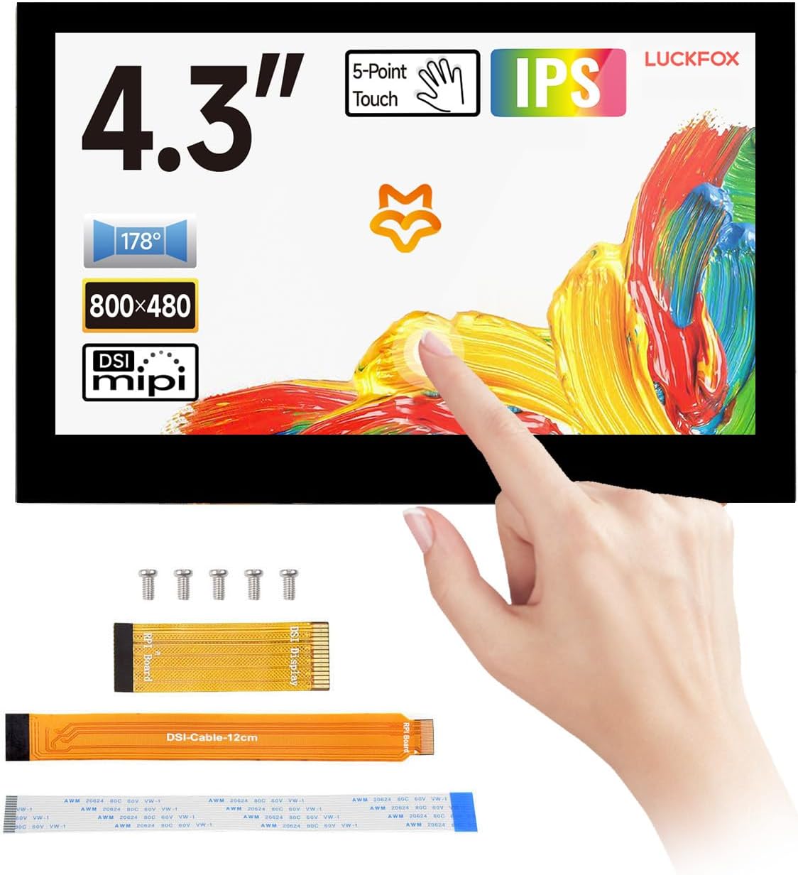 ELEGOO Display 3.5" Zoll TFT LCD Touch Screen Monitor 480x320 für ...