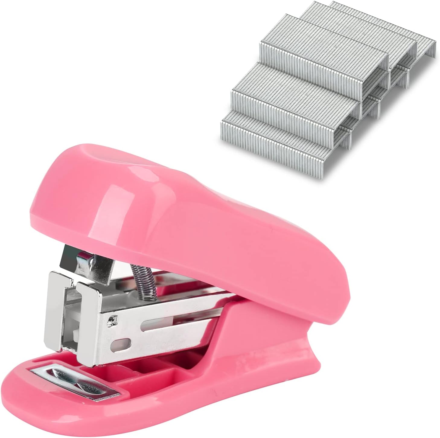 Mini Stapler, Stapler and Staples Set Cute Small Stapler 400 Standard ...