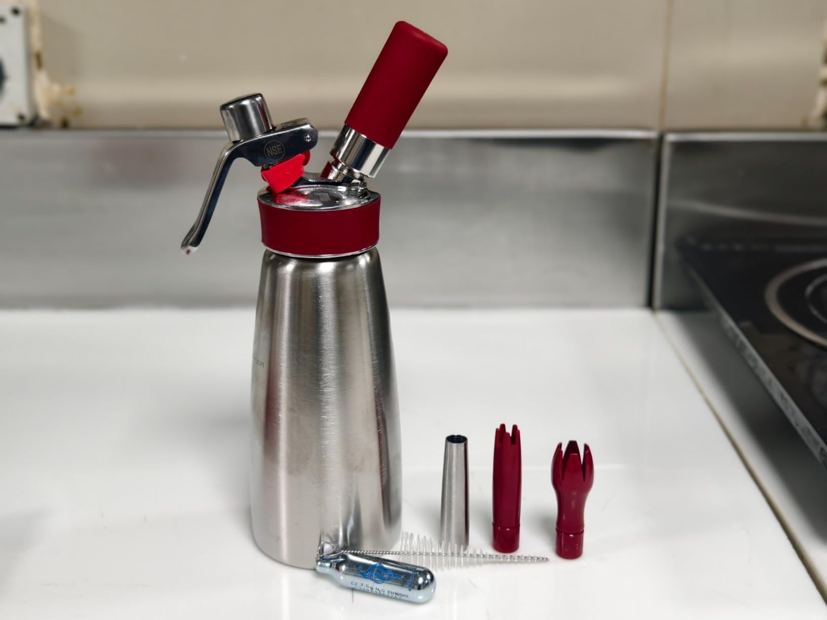 Buy iSi 1-Pint Gourmet Whip Culinary and Cream Whipper Online at Low ...