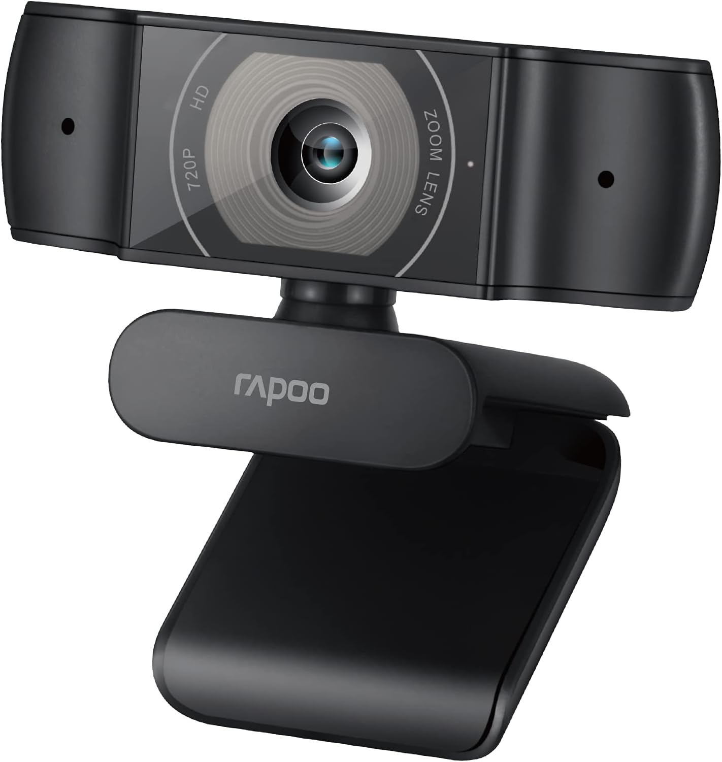 RAPOO C200 720P HD Webcam with Microphone, USB Computer Camera, Dual ...