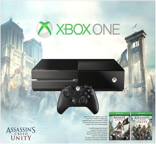 Xbox One Assassin's Creed Bundle 500GB: xbox_one: Video Games - Amazon.ca