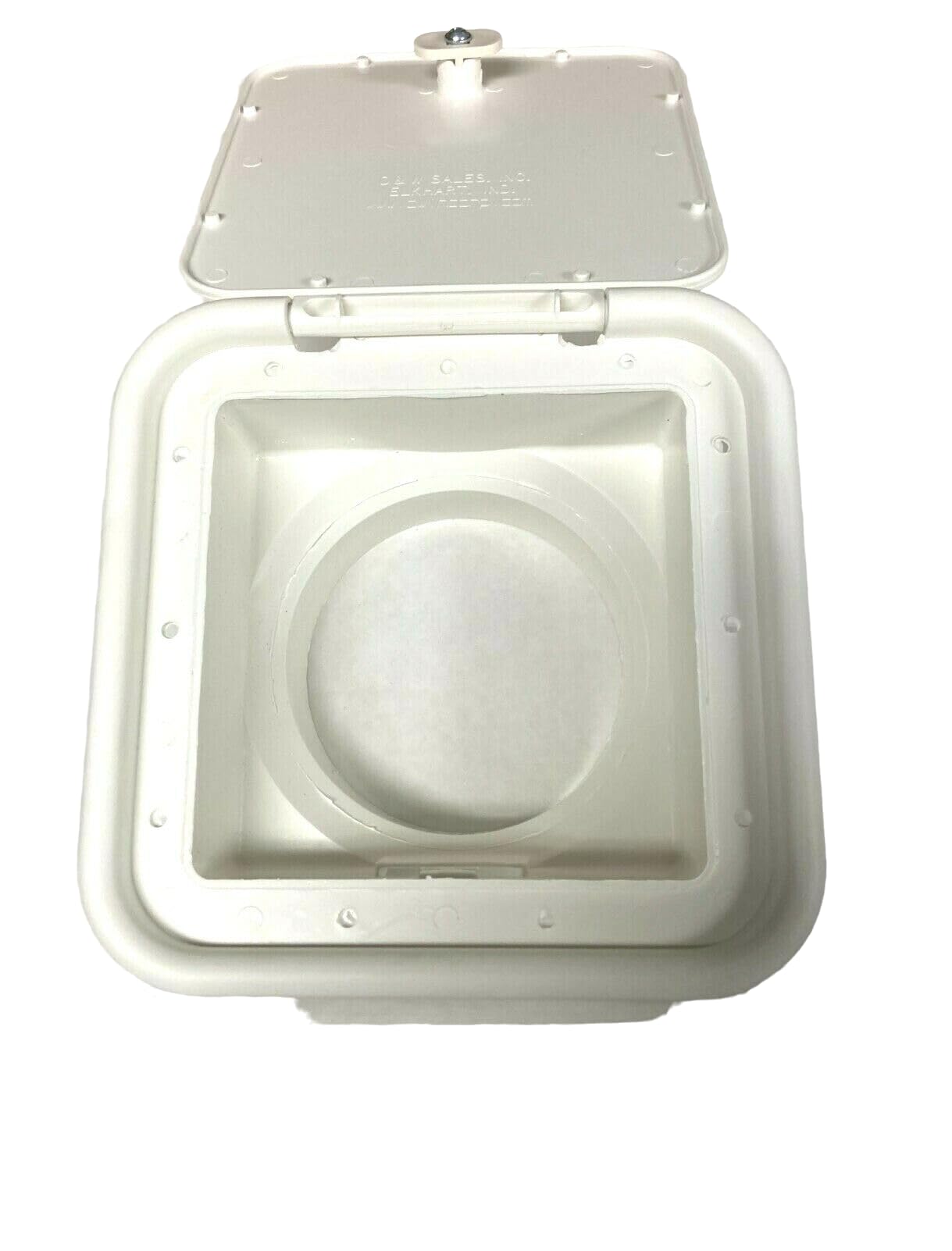 Amazon.com: Back Hole White Sewer Hose Hatch Cover 5000 Replacement for ...