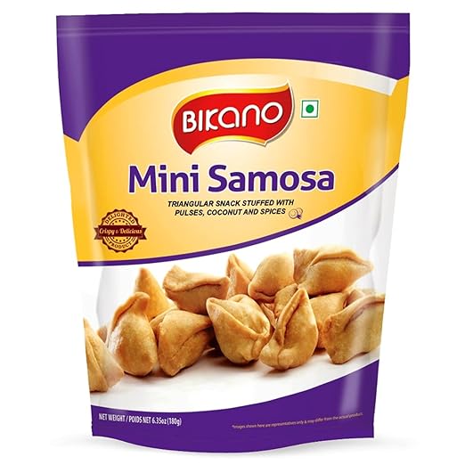 Bikano Mini Samosa 180G : Amazon.in: Grocery & Gourmet Foods