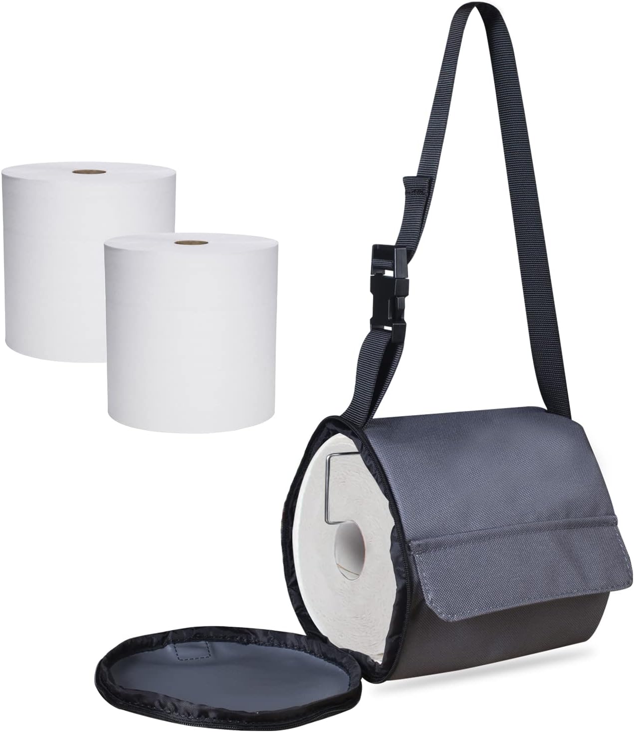 Amazon.com: YUJHON Hanging Camping Toilet Paper Holder Kitchen ...