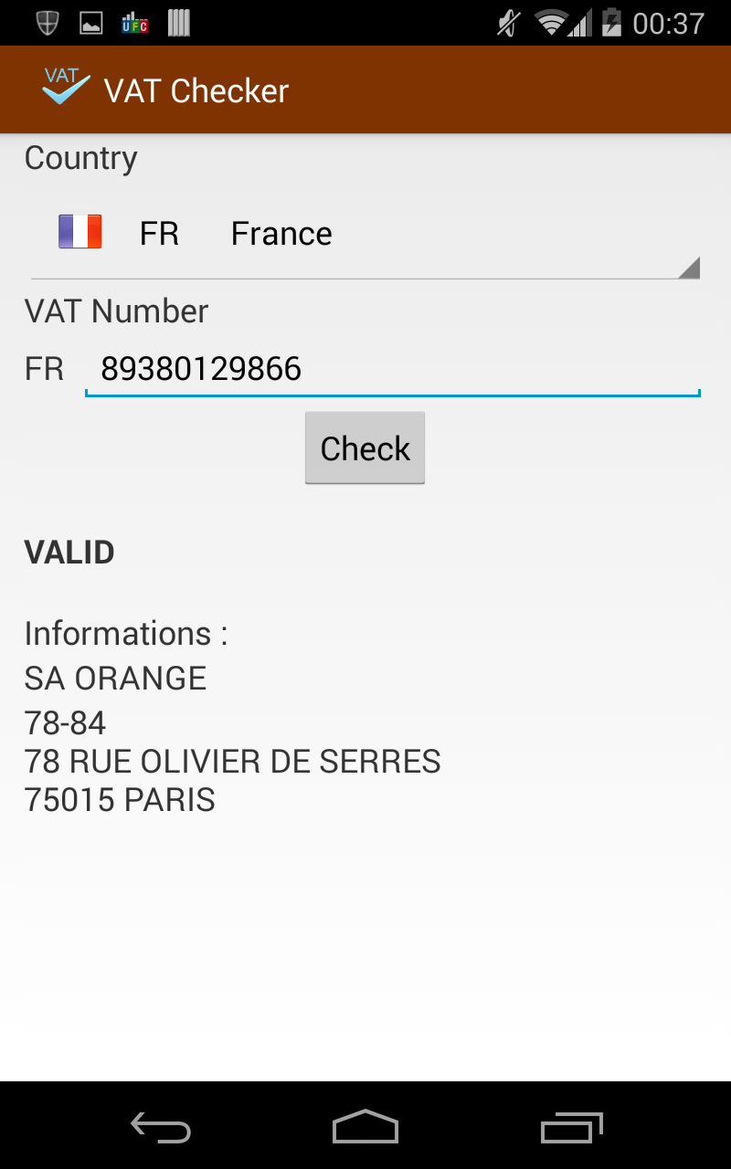VAT Checker - App on Amazon Appstore