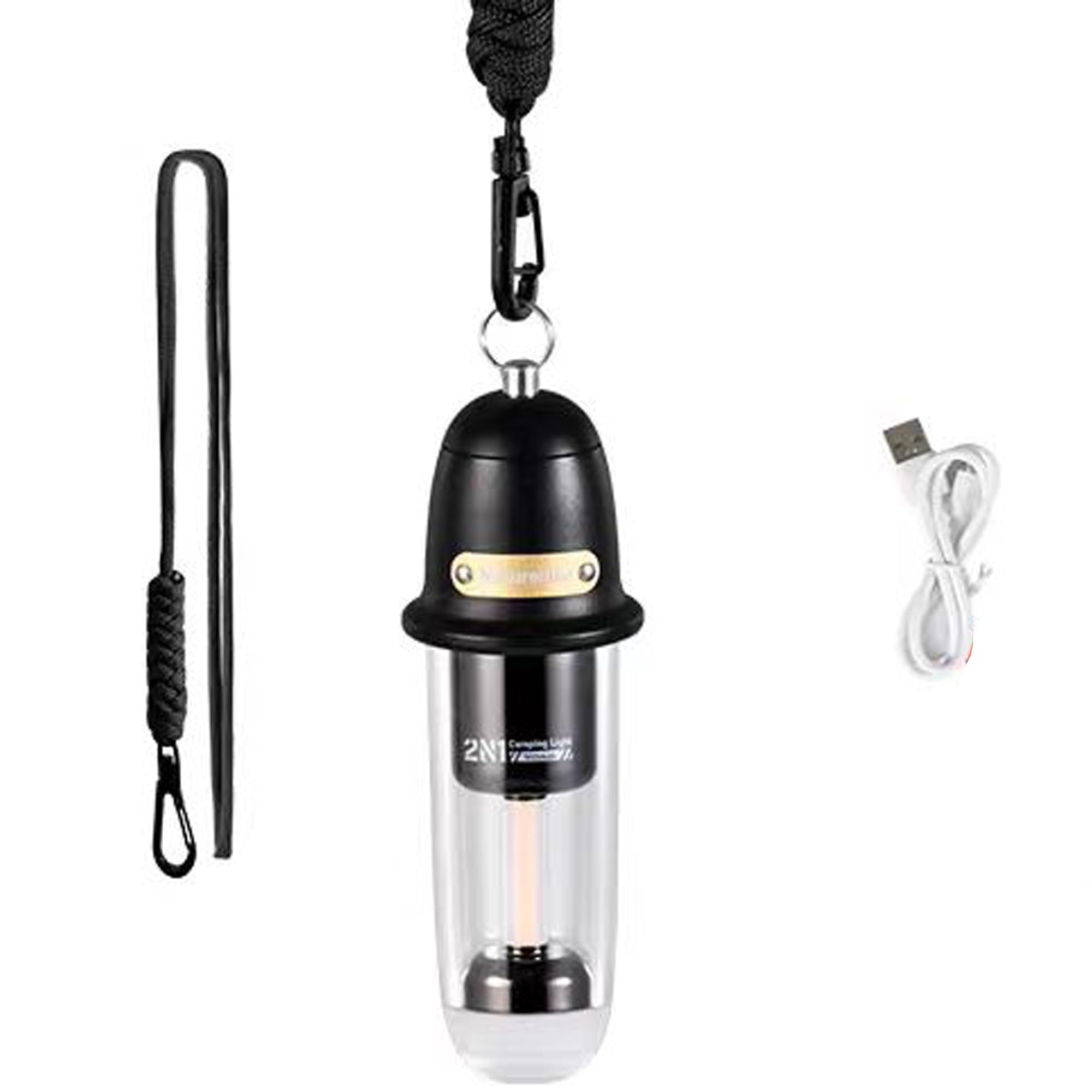 Amazon.co.jp: Naturehike キャンプライト 吊り下げ 104g軽量 IPX4防水 3-8h使用時間 冷暖光 充電式 100lmルーメン 900mAh容量 二段階調節可能 ...